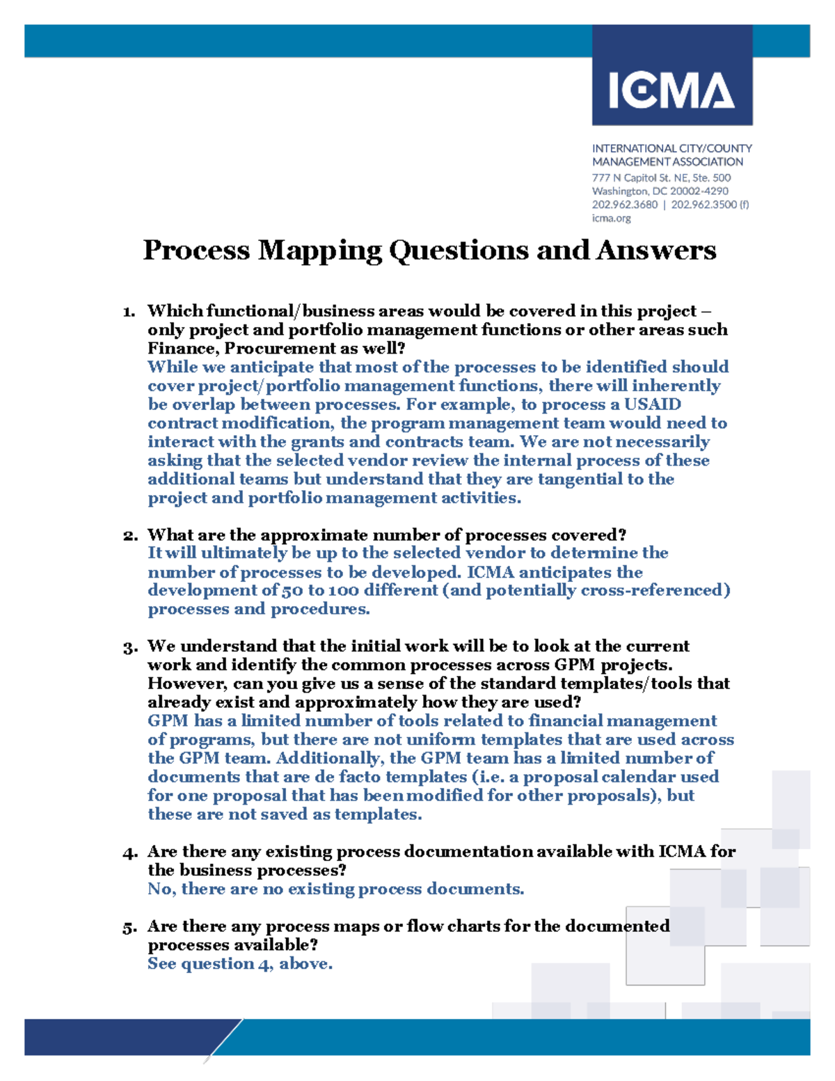 Process Mapping Questions and Answers Final-190923 - Process Mapping ...