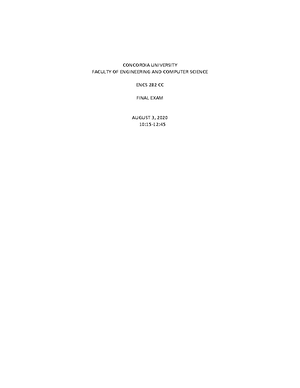 Assessment Rubric - Recommendation Report - ENCS 282 – Technical ...