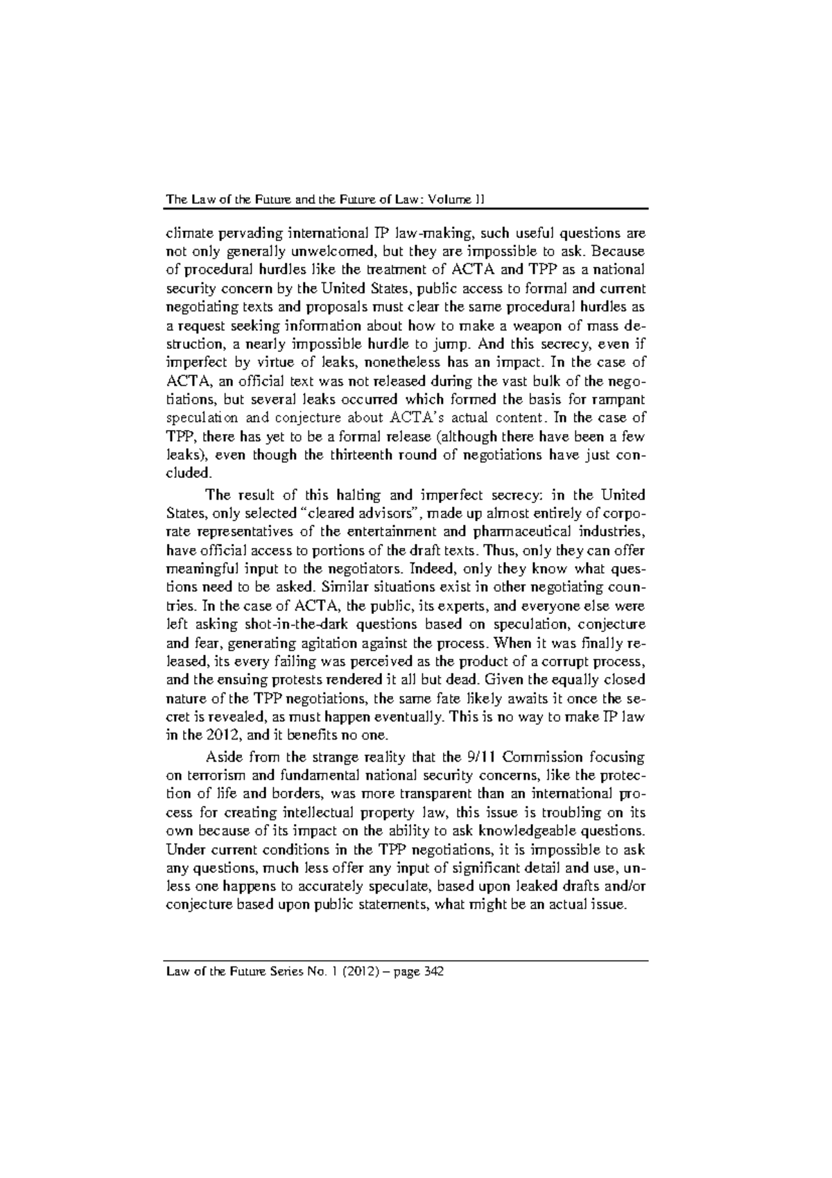 Law of the future-74 - law of the future notes sen 2 - The Law of the ...