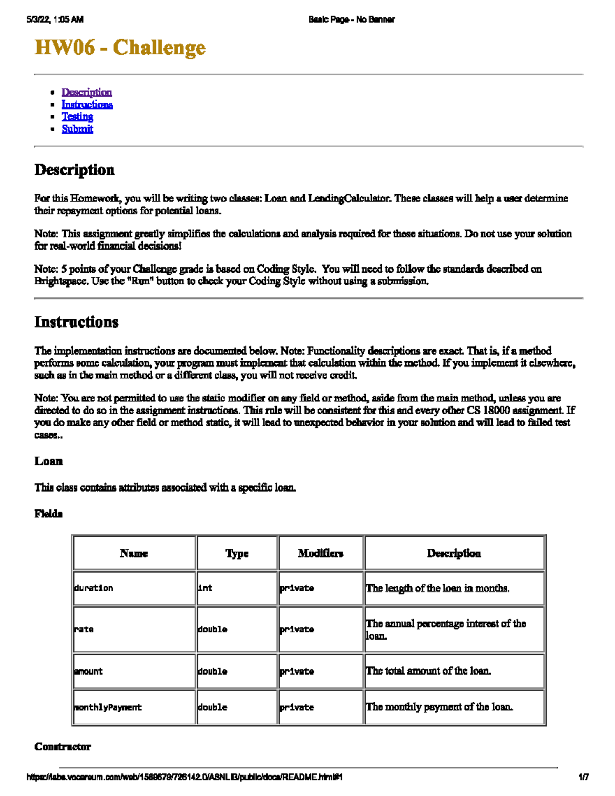 HW6 - gw 6 - CS 15900 - Studocu