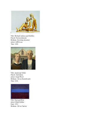 Renaissance part 3 - Generally described as taking place from the 14th ...