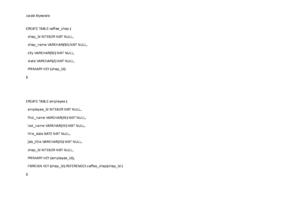 Performance Assessment:Data Management - Applications (VHT2 - CREATE ...