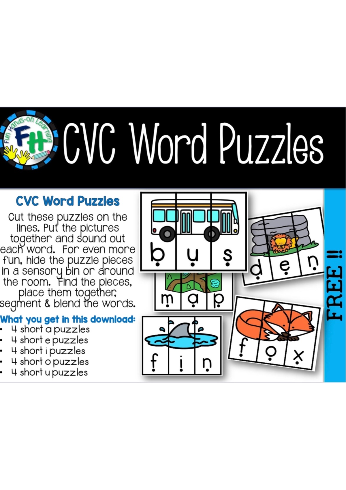 Cvc word puzzles - notes - medtech - Studocu