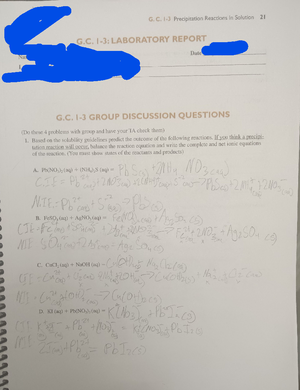 Lab 2-Separating a Mixture QAC - LAB 2 – SEPARATING A MIXTURE – LAB ...