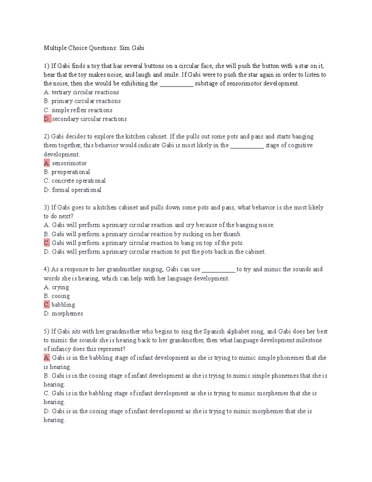 Sim Gabi Quiz Questions and Answers - Multiple Choice Questions: Sim ...