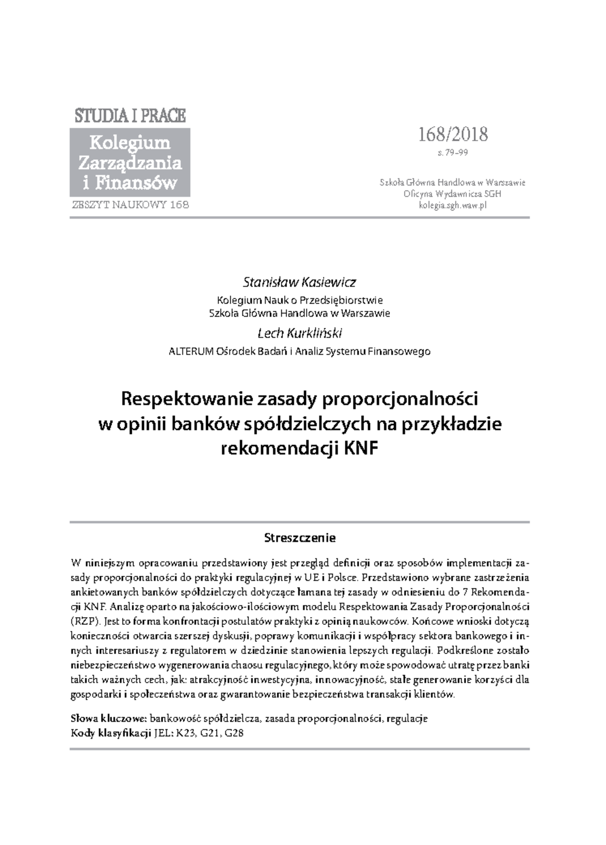 Mbialo,+168 05 Kasiewicz - 168/ s. 79– Szkoła Główna Handlowa w Warszawie Oficyna Wydawnicza SGH ...