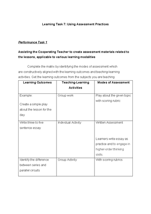 Learning-Task-8 - Learning Task - Learning Task 8 Conducting ...