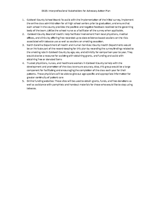 D 025 AWM2 essay - D025 - WGU - Studocu