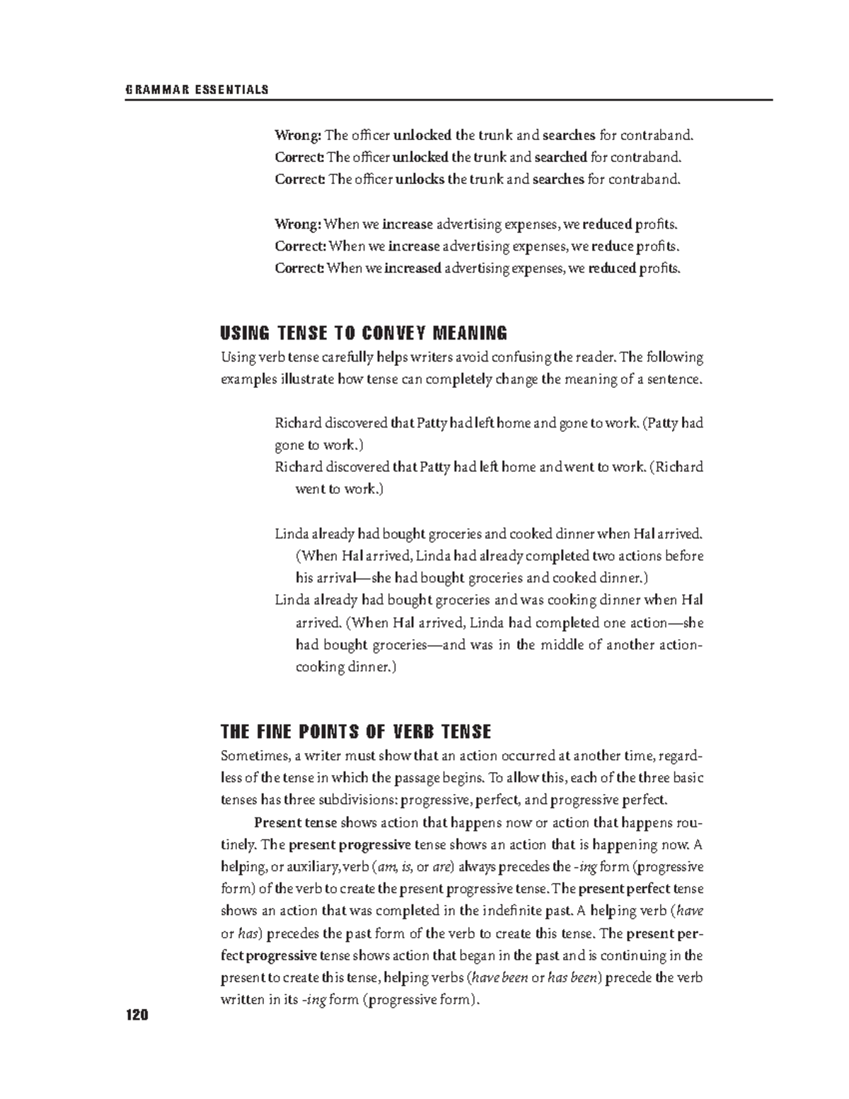 Grammar Review Tenses OF Verb GRAMMAR ESSENTIALS Wrong The Officer grammar-review-tenses-of-verb-grammar-essentials-wrong-the-officer