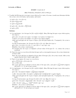 17Fall hw01 solution - ♥ rs t② ♦ ♥♦ s ♦♠ ♦r ♦ t ♦♥ - Studocu