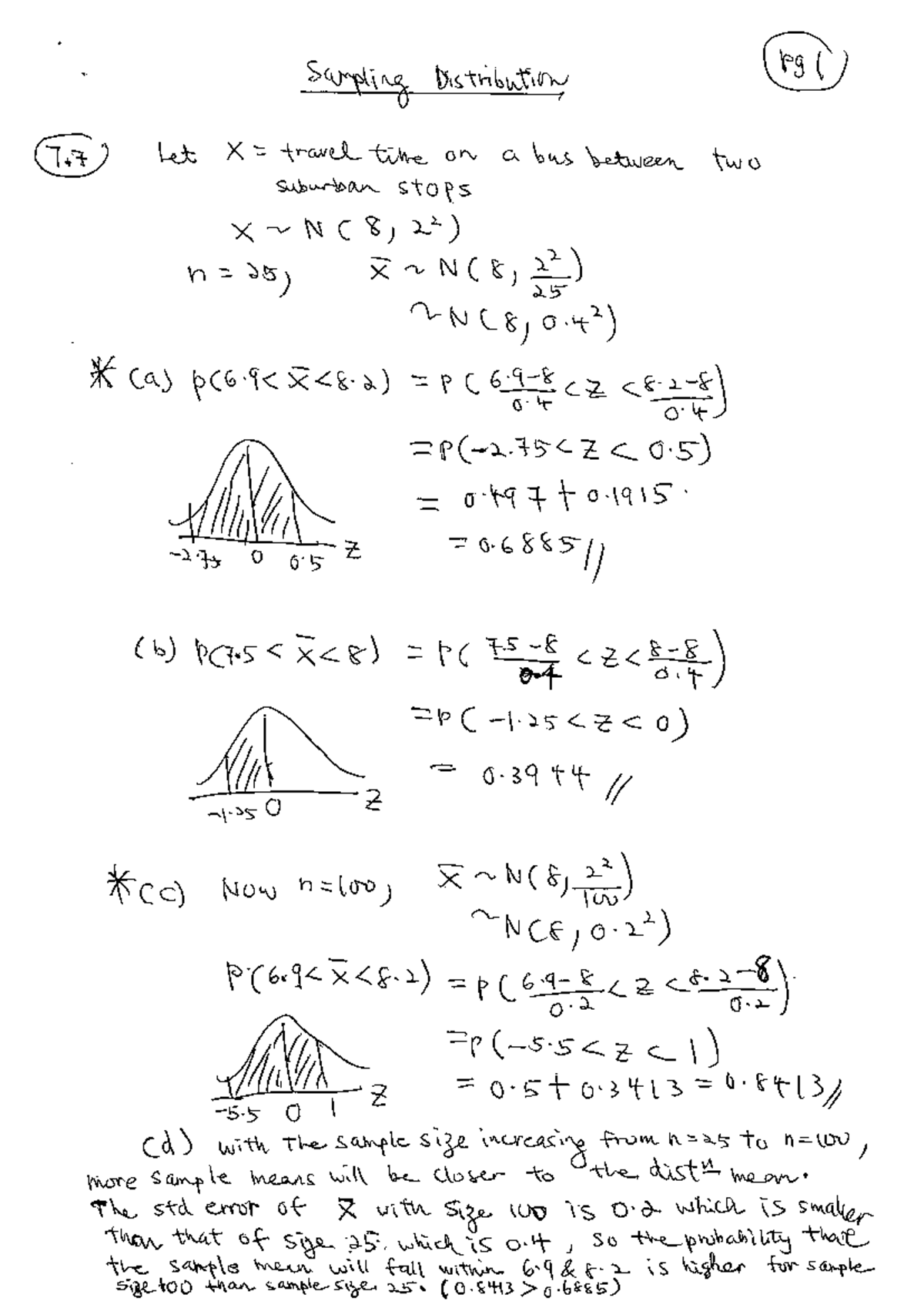 Week 2 S6 Sampling Dist Solution - Statistics for Business - Studocu