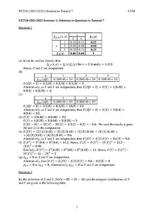CS1231 Assignment 2 Answers - CS1231/CS1231S Assignment # AY2020/21 Semester 1 Deadline: - Studocu