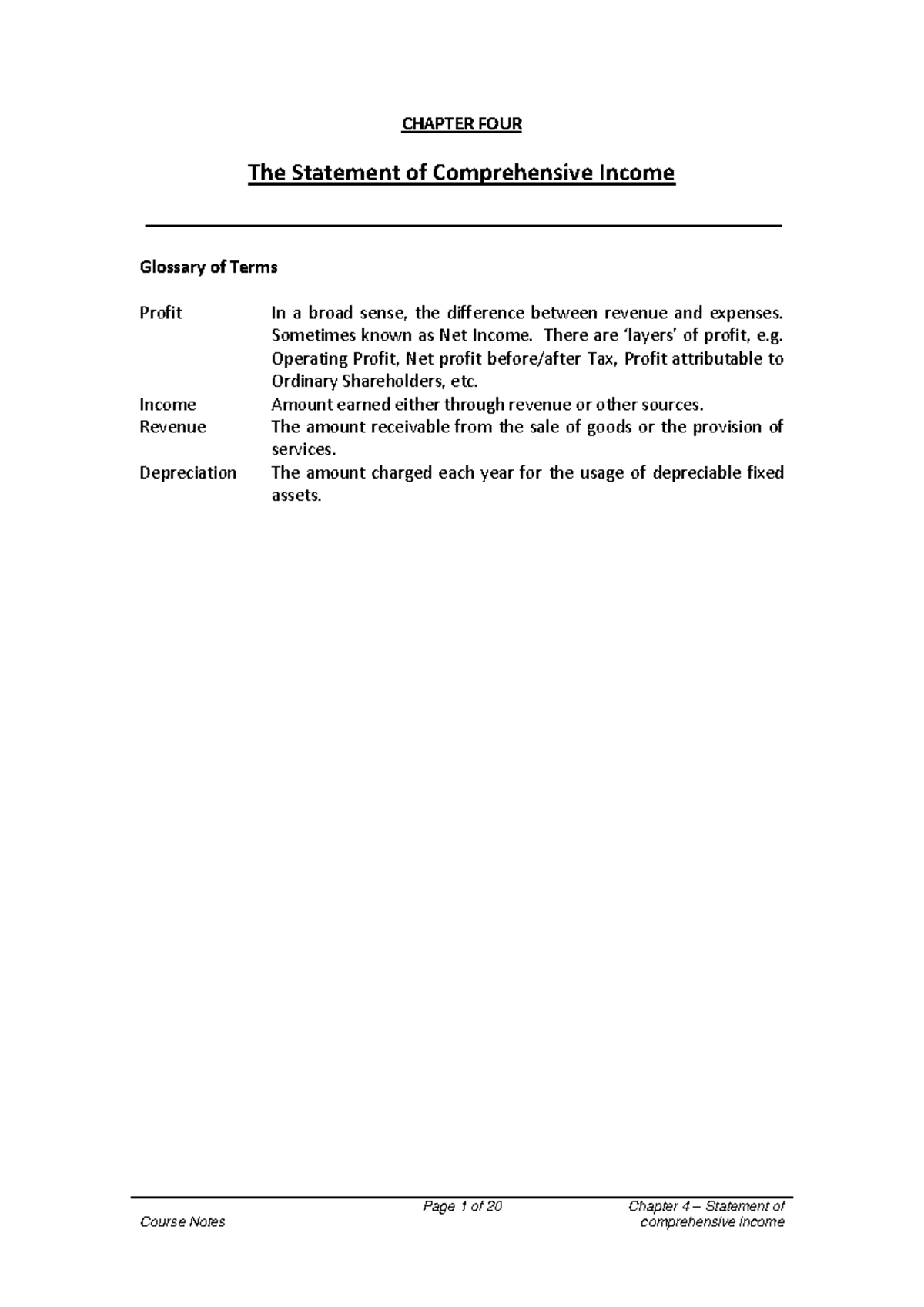 Chapter 4c Comprehensive Income students - Page 1 of 20 Chapter 4 ...