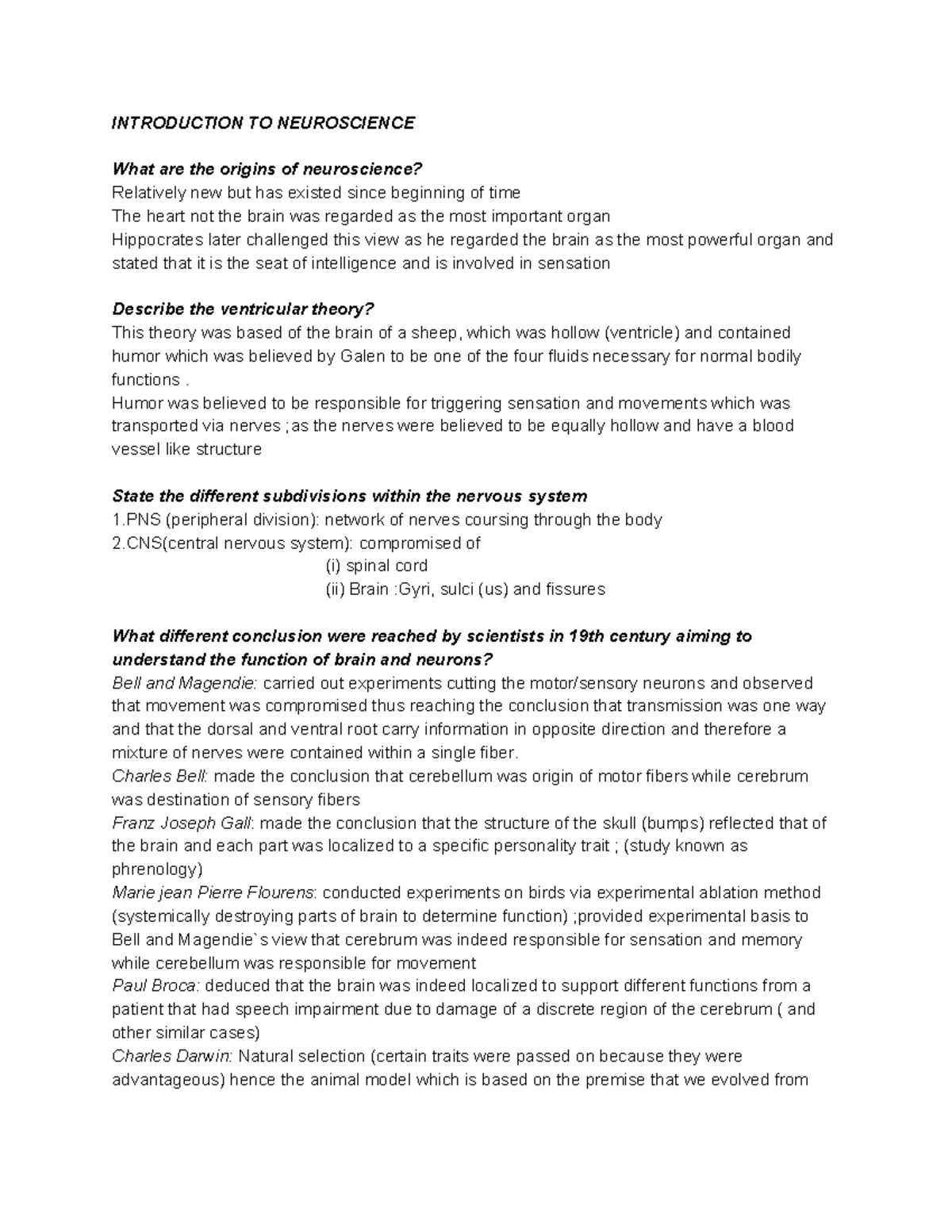 Untitled document - this is a summary of the introductory part of the ...