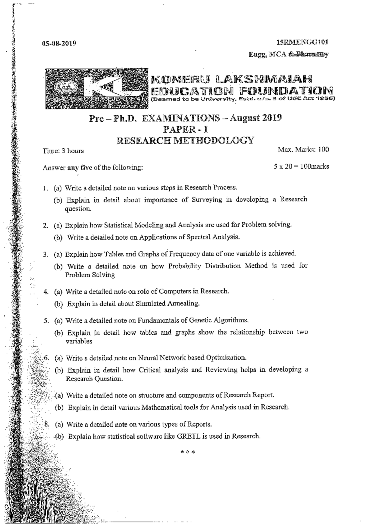 Research Methodology- Engineering - Research Methodologies - Studocu