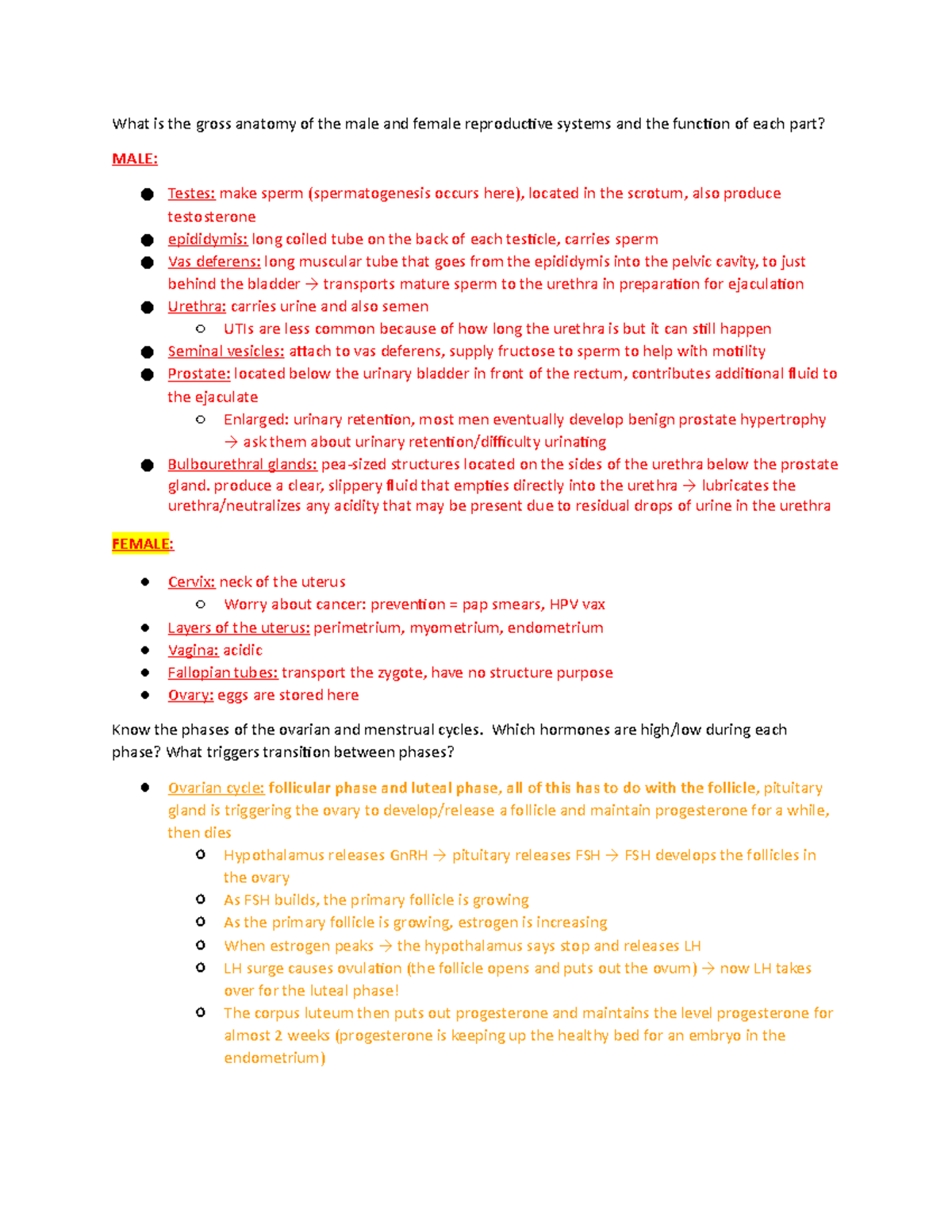 Unit 1 review - Gives overview and important information on topics ...