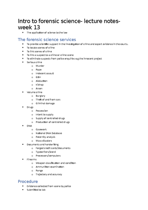 Forensics course Ang Mo Kio case week 4 - Question 1 What marks would ...