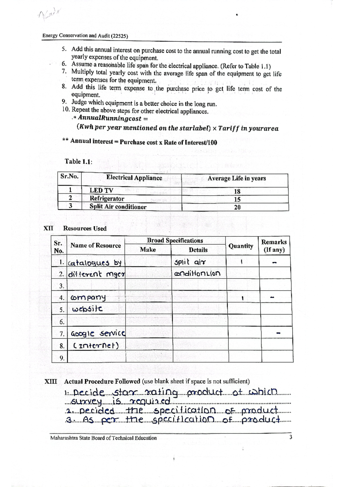 ECA 22525 Manual - Electrical engineering - Studocu