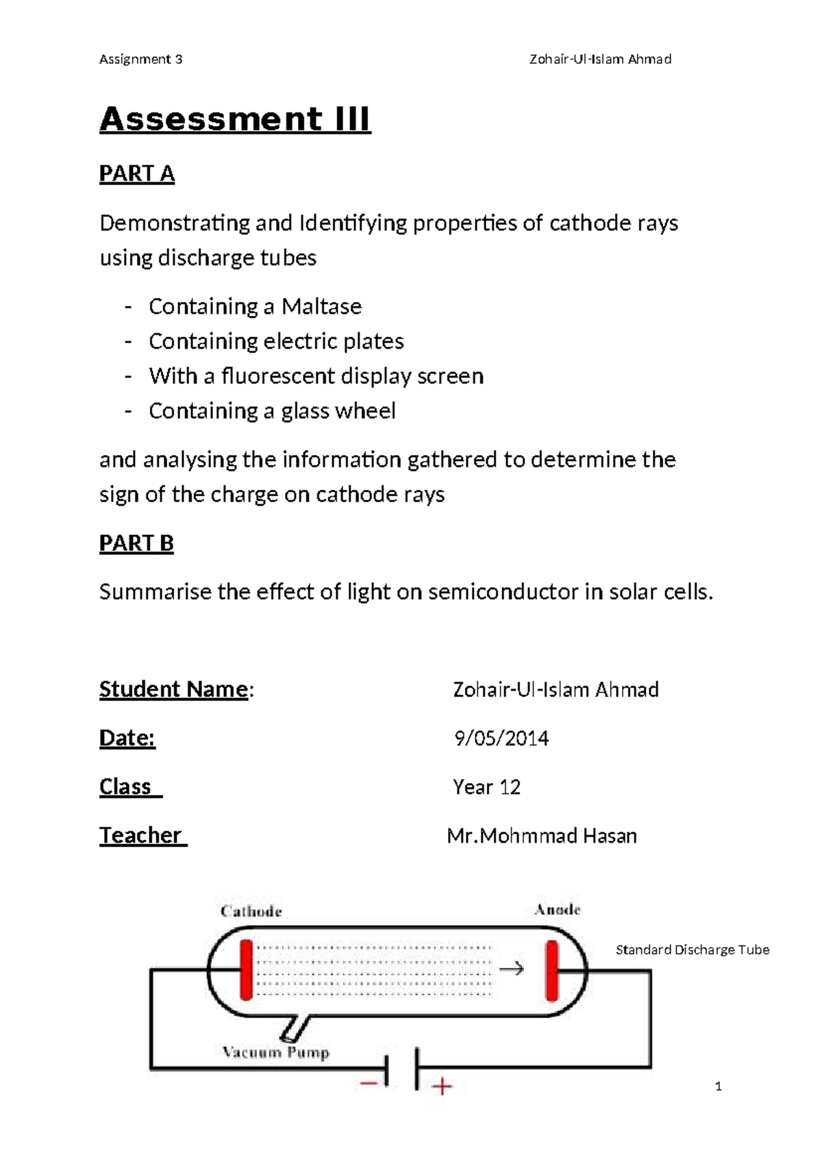 Courses science physics 1411739283 2014 Physics Assessment Task ...
