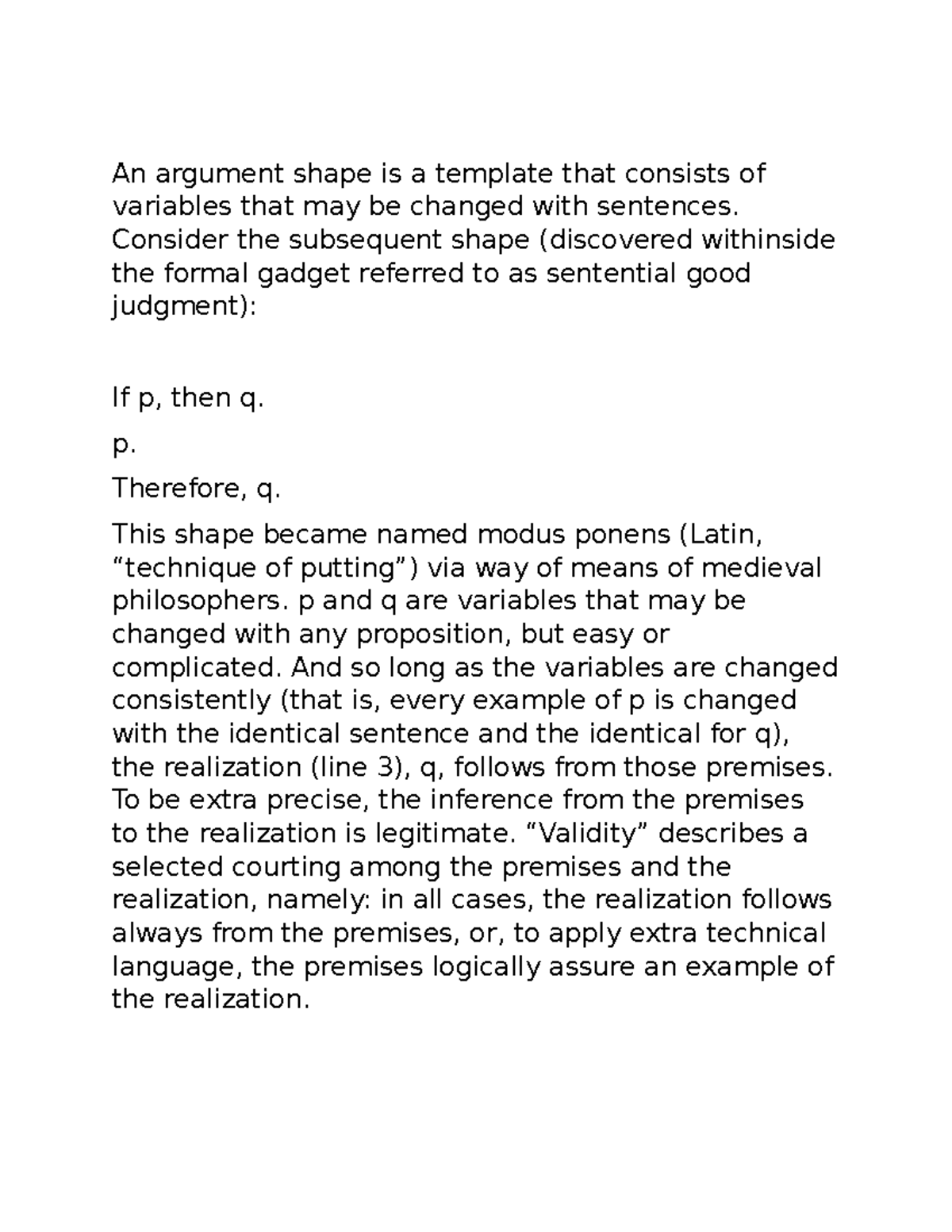 Astronomy Timer Evaluation 7 - An argument shape is a template that ...