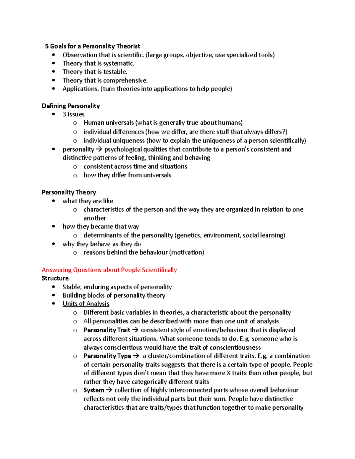 Chapter 1 - Krista Philips - 5 Goals for a Personality Theorist ...