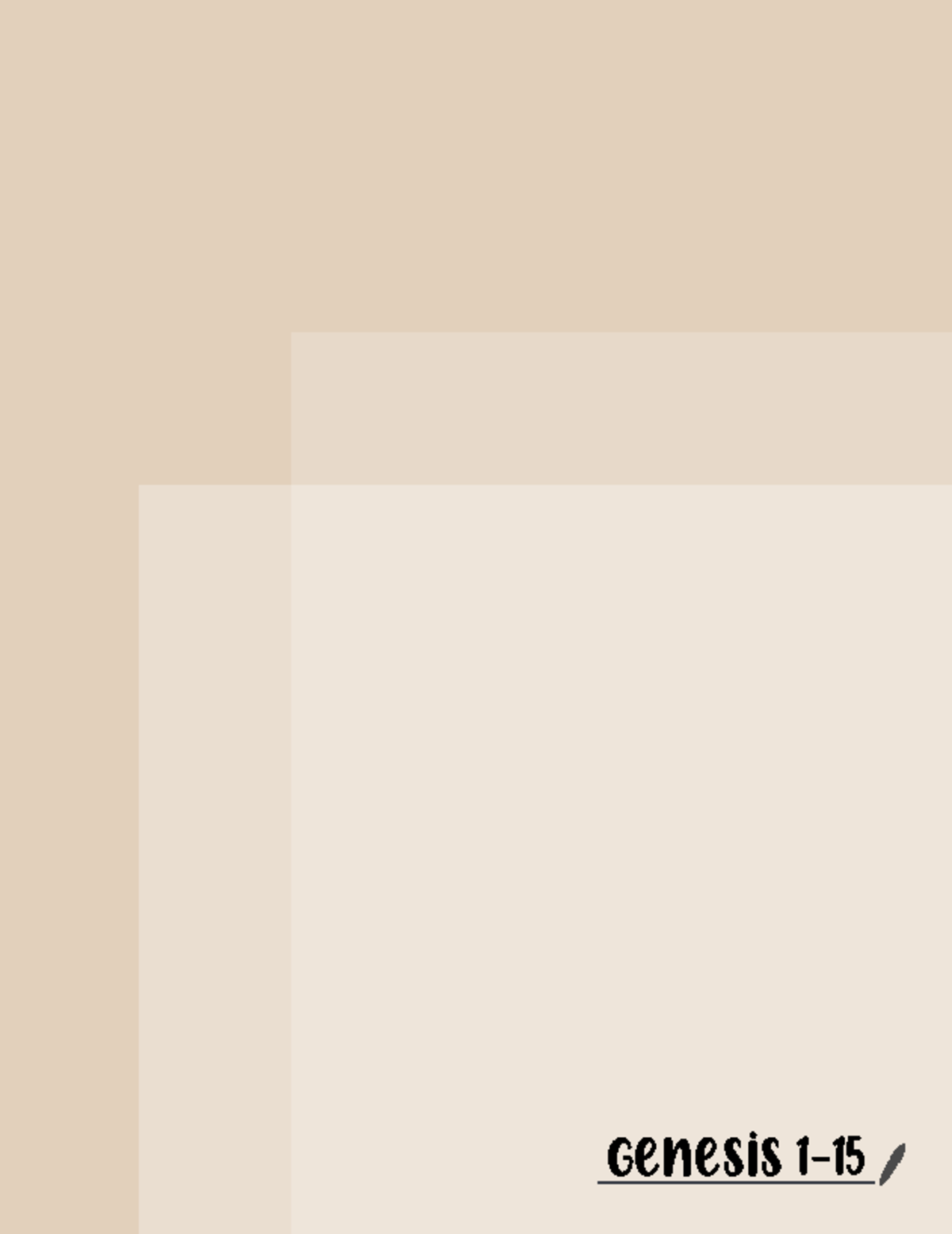 Genesis 1-15 - Summary Bible And Religion In America - Genesis 1 ...