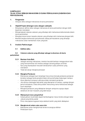 Assignment CTU - TASK 1 - NGO - Memahami peranan NGO dalam membantu ...