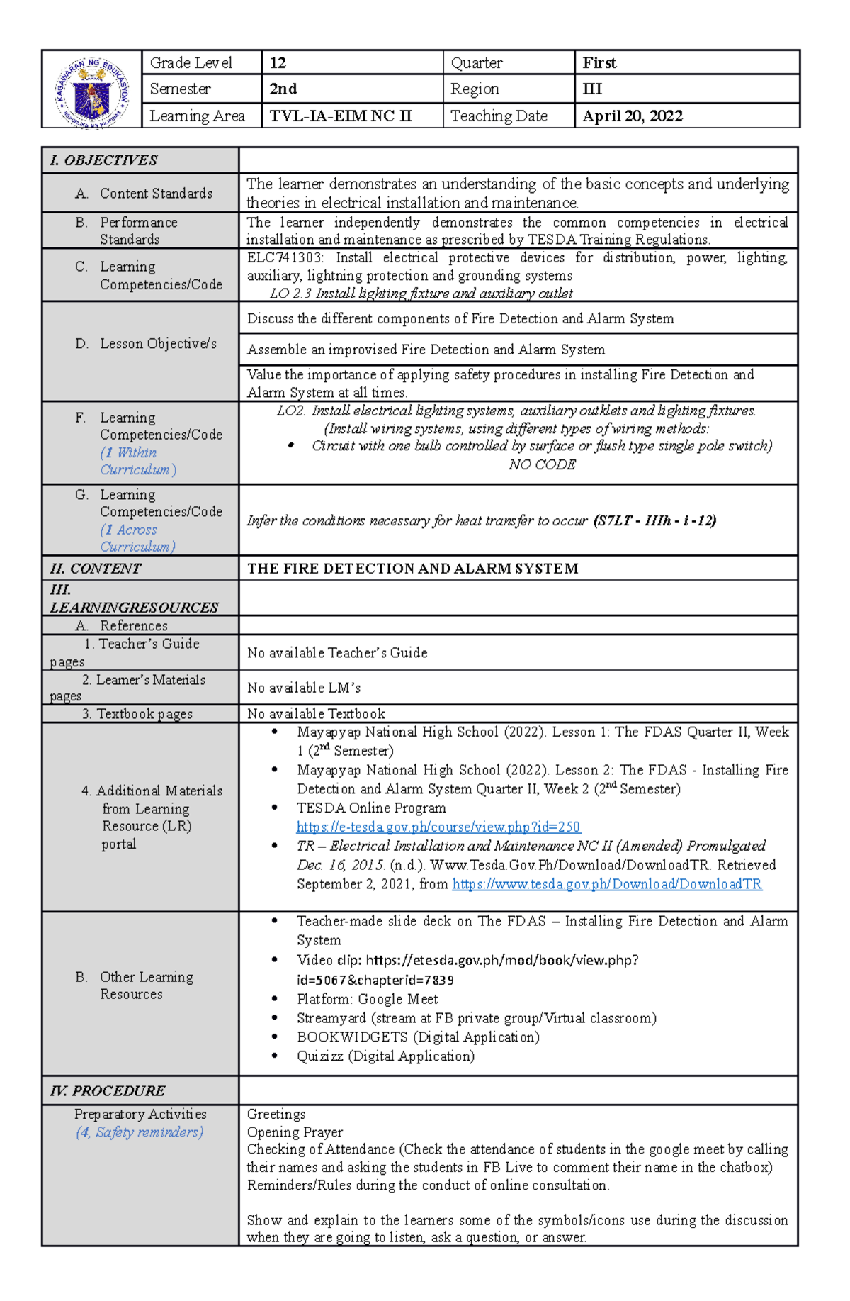 Project MELC (Managing and Enhancing Learning through Contextualization ...