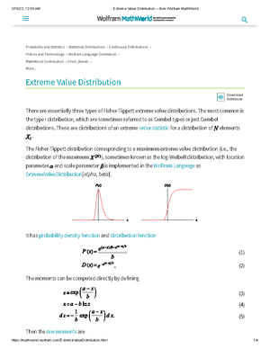 1.3.6.6.16. Extreme Value Type I Distribution - 1. Exploratory Data ...