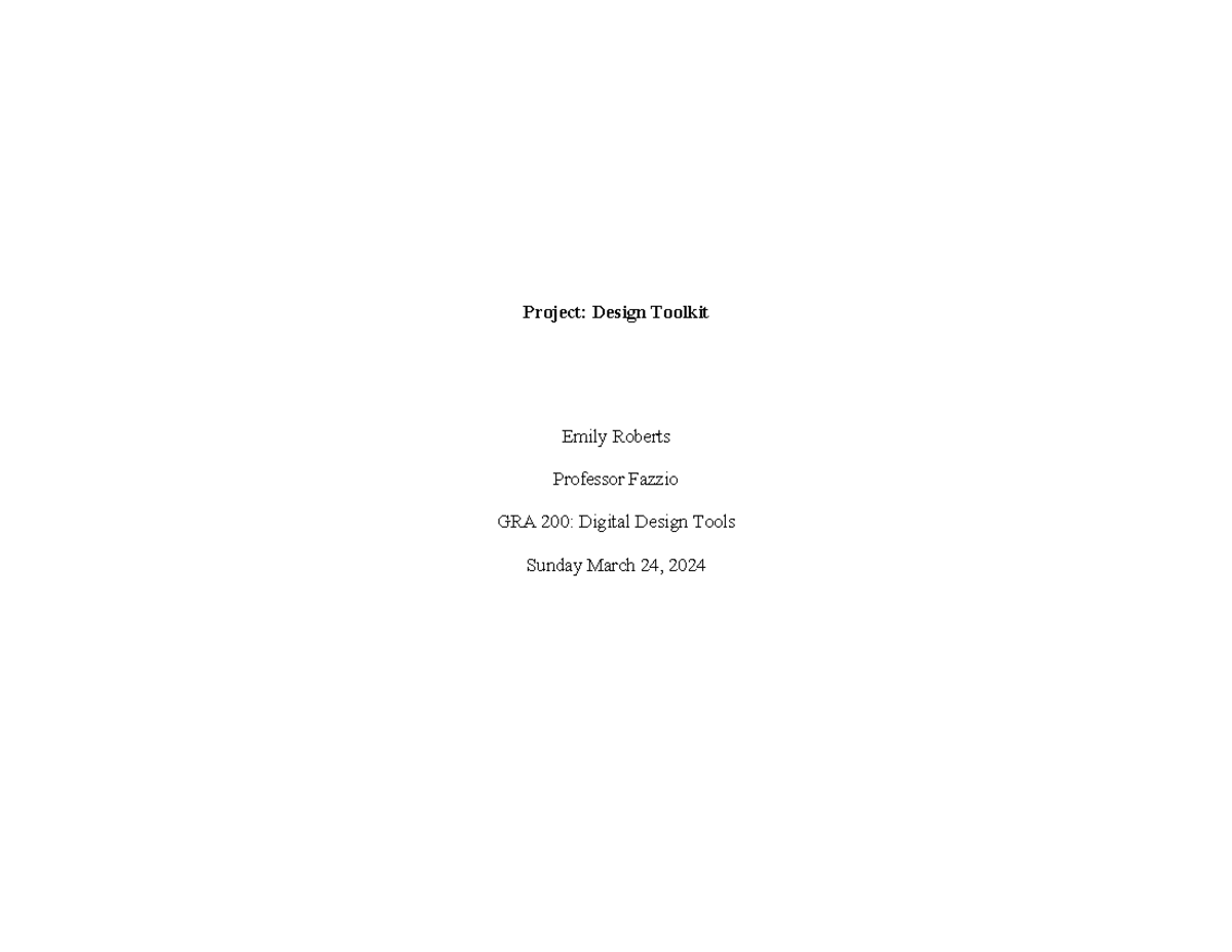 Gra 200 Project Template Module Three Milestone Emily Roberts 3 21 2024612pm Project