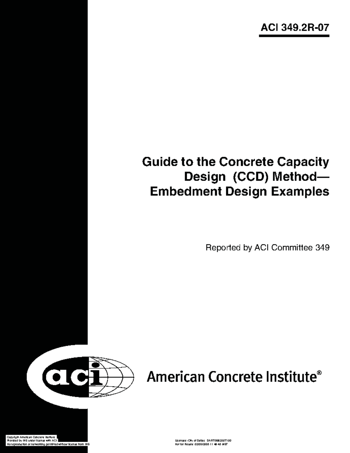 Anchor Design Example - guide to civil engineering - ACI 349- Reported ...