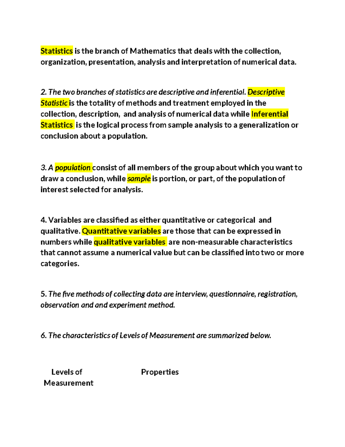 Inbound 8073164016660166441 - Statisticsis the branch of Mathematics ...