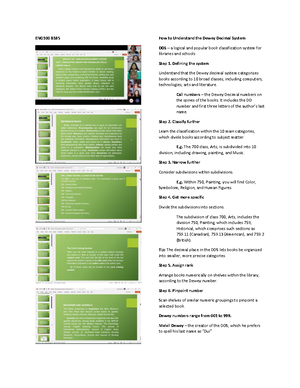 ENG100 - classification of DDS, LCC, Prefix and Suffix - How to Understand the Dewey Decimal ...