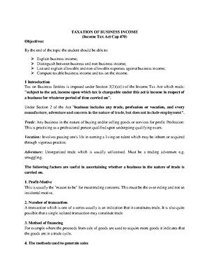 Health and safety notes - OCCUPATIONAL HEALTH AND SAFETY COURSE UNIT ...