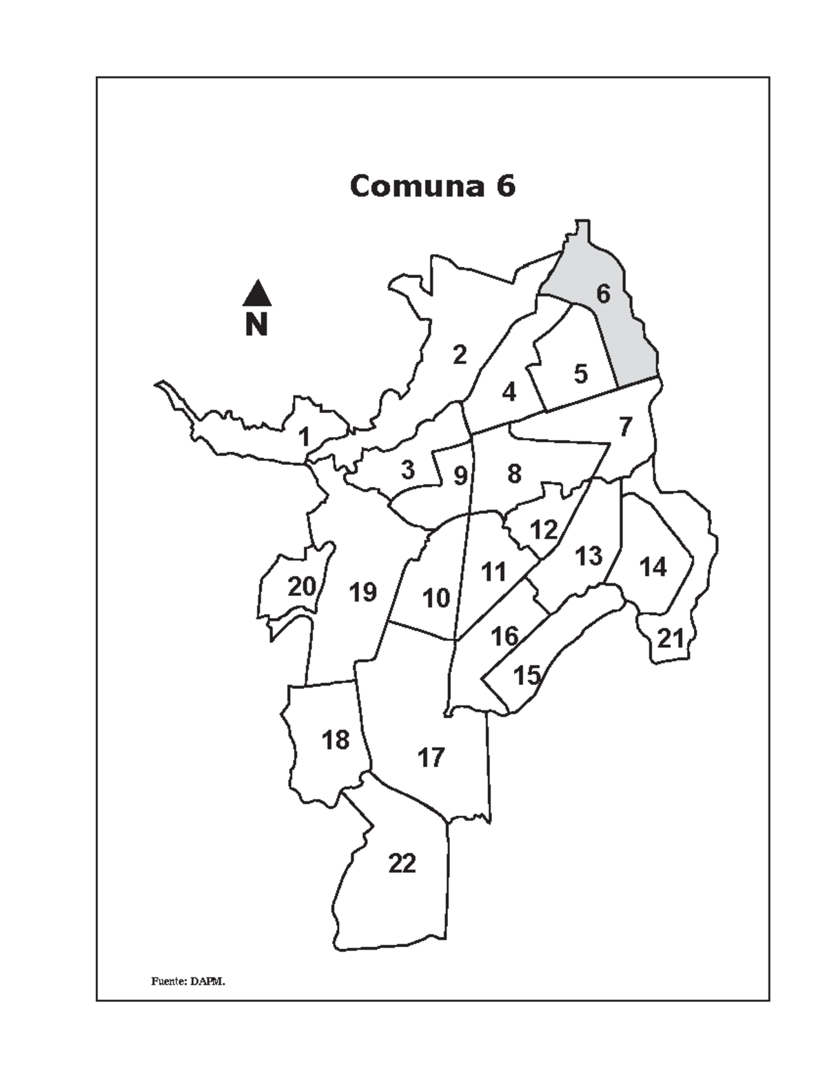 Comuna seis - omuna - N - Comuna - 3 20 - Una mirada descriptiva a las ...