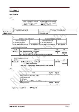 Account pspm 2021 ans - ANSWER SCHEME PSPM AA015 2020/ QUESTION 1 [20 ...