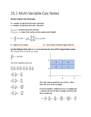 Multivariable Calc Chapter 16 Notes - Vector Fields If F is a vector ...