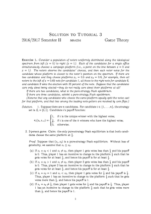 EC5101-Tut4(a) - imp - NATIONAL UNIVERSITY OF SINGAPORE Department of ...