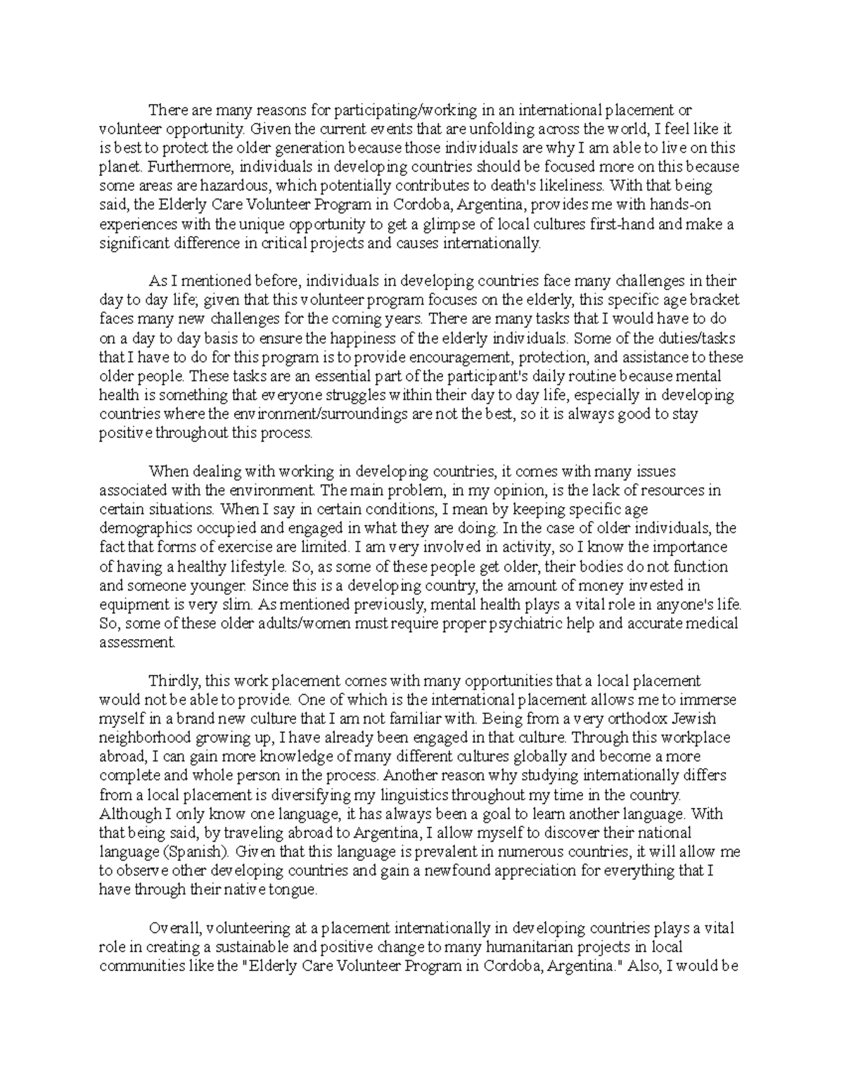 UU150 Lesson 2 Assignment 1 - There are many reasons for participating ...