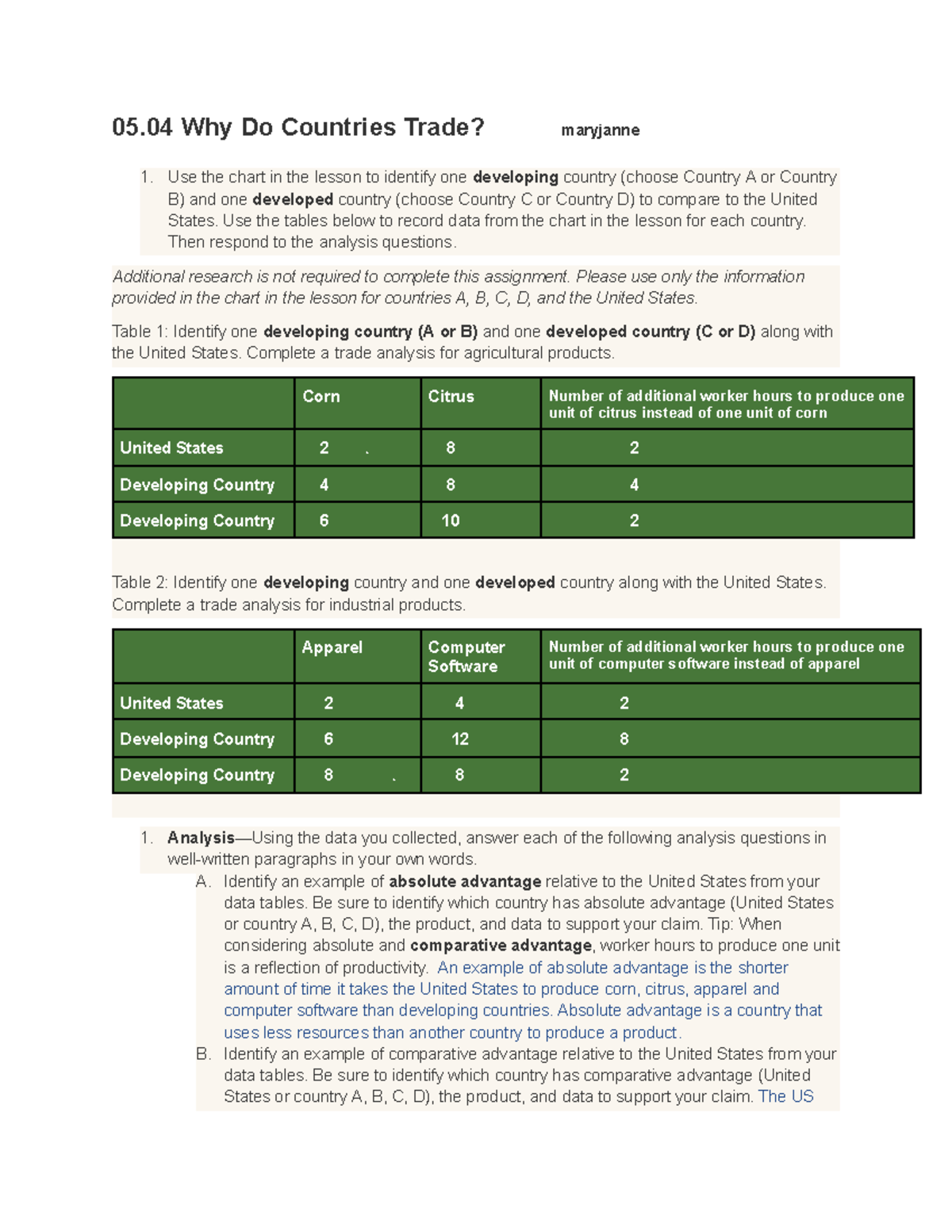 Why Do Countries Trade? - Studocu