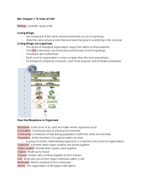 Chapter 12 & 13 - BIO NOTES - Bios 103 Worksheet 8 Ch. 12, 13 Part 1 ...
