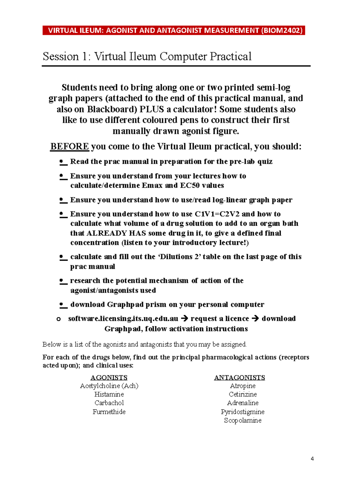 2022 - BIOM2402 VI Practical Lab Manual - Session 1: Virtual Ileum Computer Practical Students ...