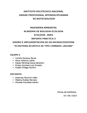 Penicillium Notatum - Instituto Politécnico Nacional Unidad Profesional Interdisciplinaria de ...