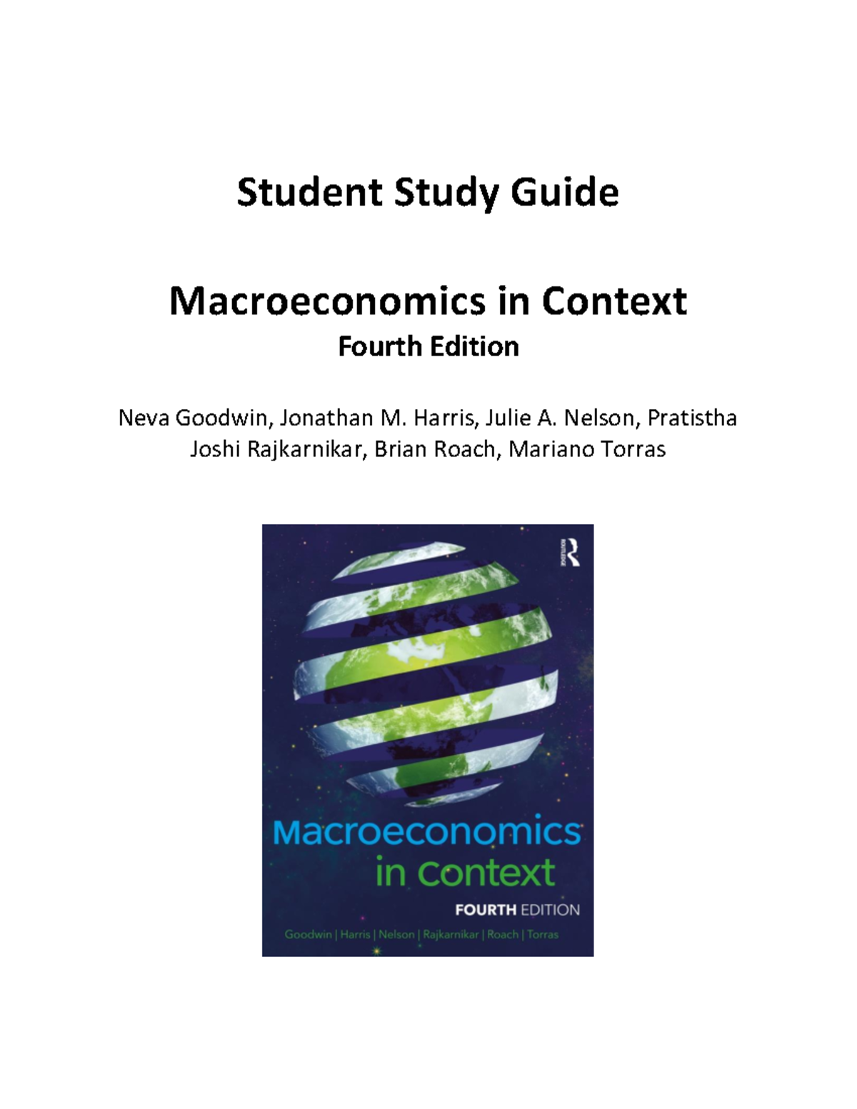 Macroeconomics in Context Multiple Choice Questions Study Guide ...