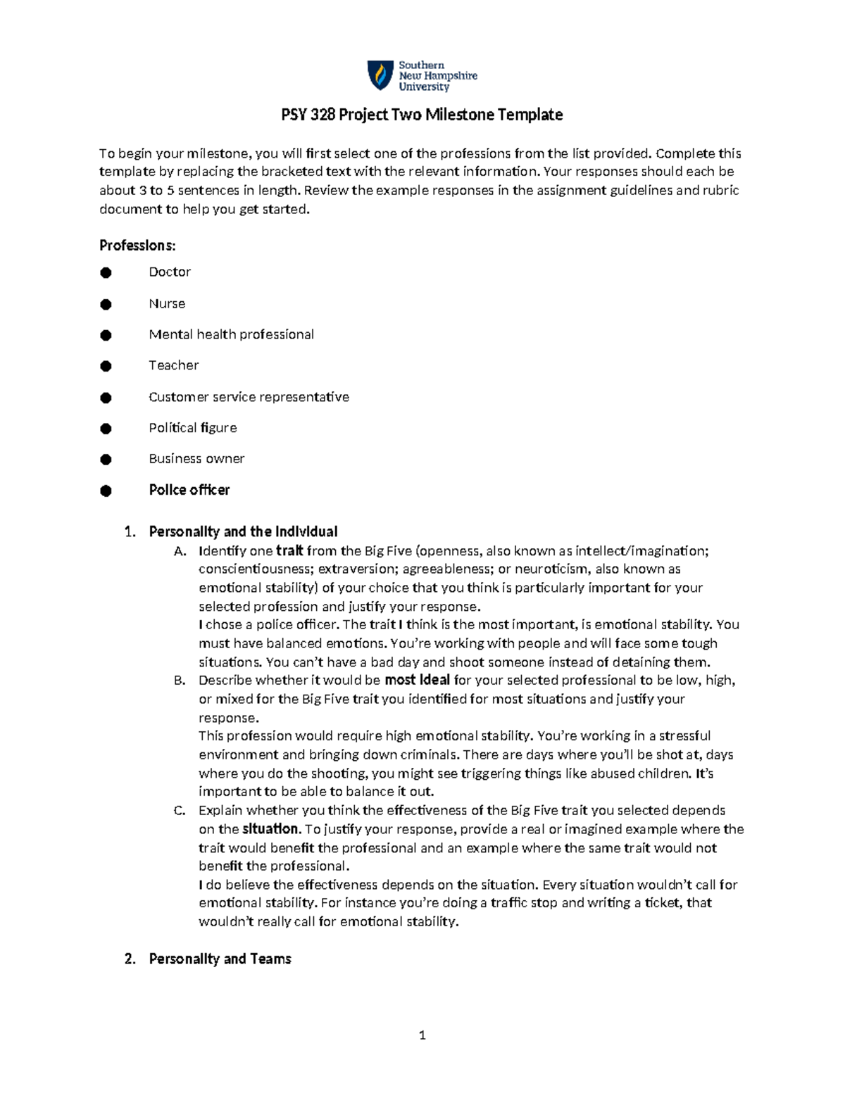 5-3 Project Two Milestone - Complete this template by replacing the ...