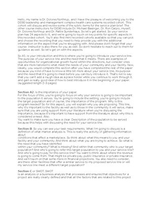 Interview guide - Interview Guide Western Governors University D030 ...