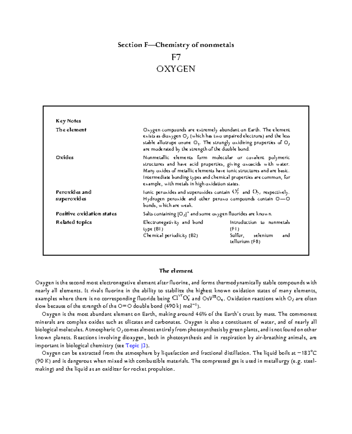 Instant Notes in organic Chemistry (31) - Section F—Chemistry of ...