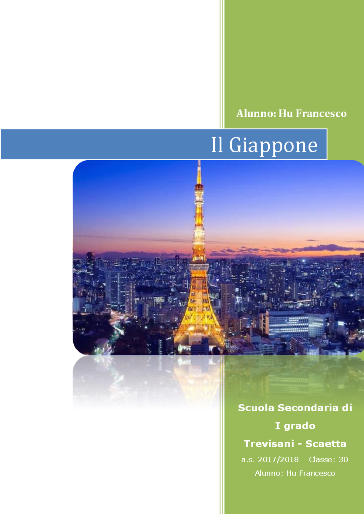 Tesina terza media giappone - Alunno: Hu Francesco Scuola Secondaria di ...