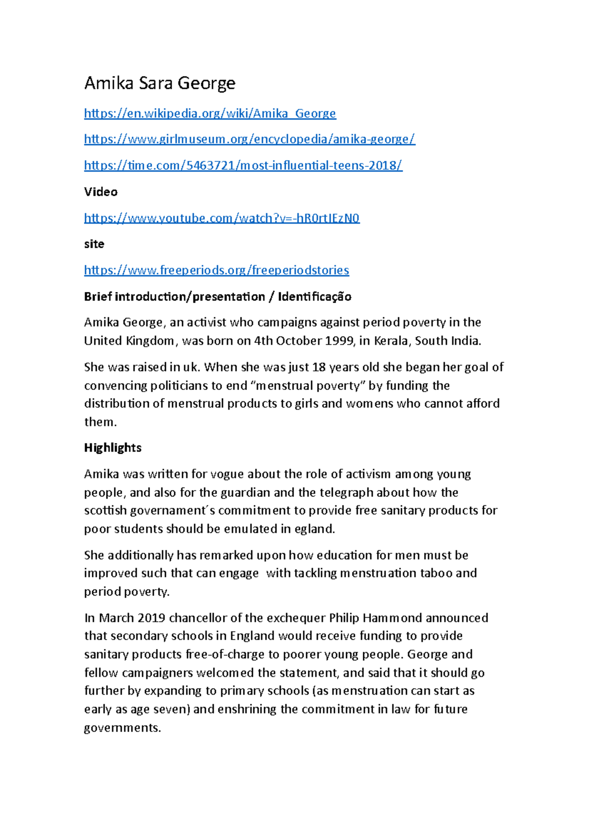 Amika Sara George - Muitobom trablaho de grupo - Amika Sara George en ...