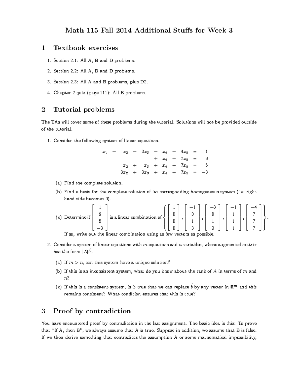 MATH115 F14 prac3 - Study reference - Math 115 Fall 2014 Additional ...